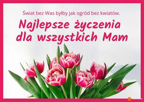 Najlepsze życzenia dla mam