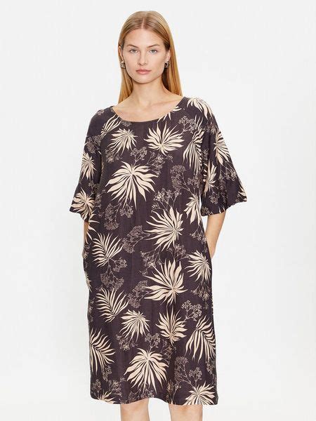 Tatuum Sukienka codzienna Milena T2314 195 Brązowy Regular Fit