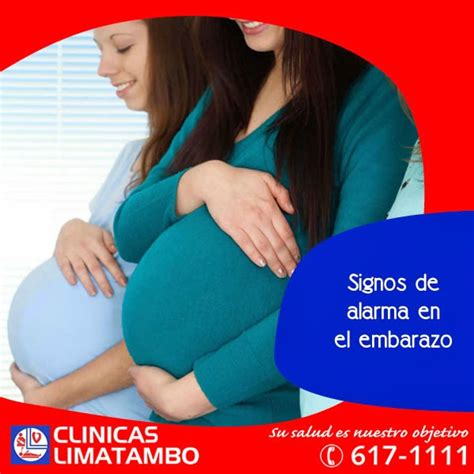 Signos De Alarma En El Embarazo Clinica Limatambo