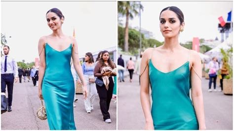 Manushi Chhillar Hot Photos బయక లస గనల మరసన మనష వప