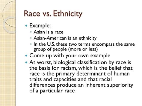 Race And Ethnicity Facts And Information