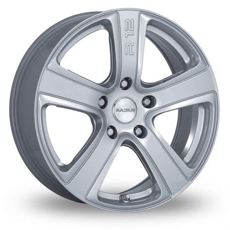 Radius R Naked Silver Wider Rear Alloy Wheels Wheelbase