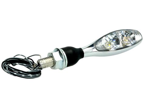 Clignotant Kellermann Avec Feu De Position Micro 1000 PL Acier LED