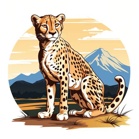 Cheetah Coloring Page Printable Coloring Pages Mimi Panda