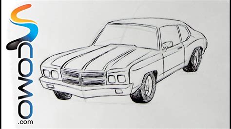 Dibujar Un Coche Paso A Paso