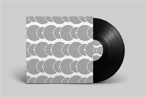 Seamless Vector Overlapping Circles Patterns By Avk Studio