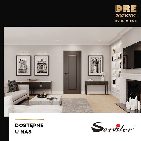 DRE Supreme by K Miruć Poznaj bliżej nową linię drzwi Servitor