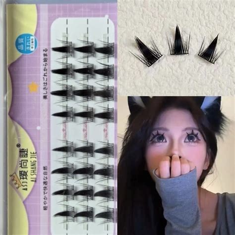 Mới Nghịch Ngợm Yêu Tinh Lông Mi Giả Đậm Lớn Quỷ Tự Nhiên Mô Phỏng Dày
