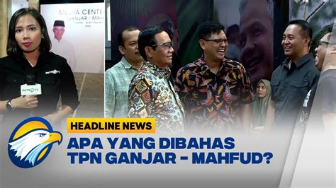 Gelar Konsolidasi TPN Ganjar Mahfud Bersiap Hadapi Pemilu 2024 YouTube