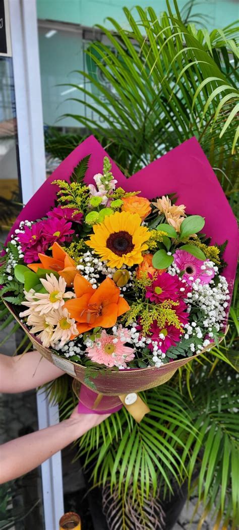 Buquê Flores Mistas Flores da Ilha Floricultura em Florianópolis SC