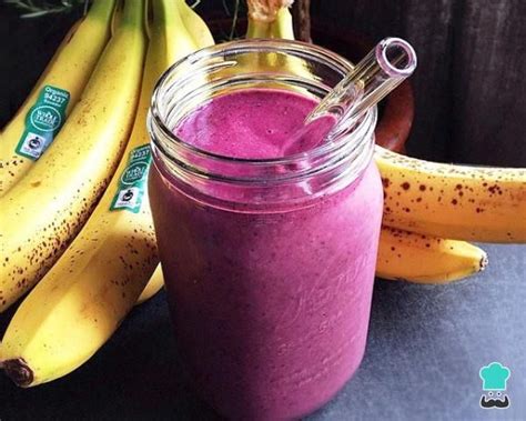 Vitamina de açaí banana energética e antioxidante Receita