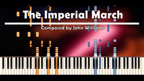 The Imperial March Star Wars Piano Tutorial Youtube