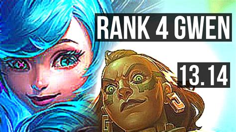 GWEN Vs ILLAOI TOP Rank 4 Gwen 6 Solo Kills Rank 29 EUW