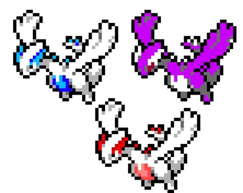 Lugia Pixel Art Maker