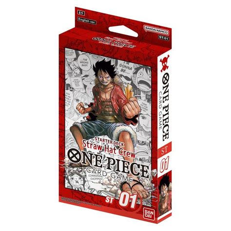 Carte à collectionner Bandai One Piece JCC Starter Deck Straw Hat Crew