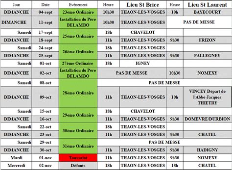 Horaires Des Messes Paroisse Saint Laurent Des Trois Rivi Res