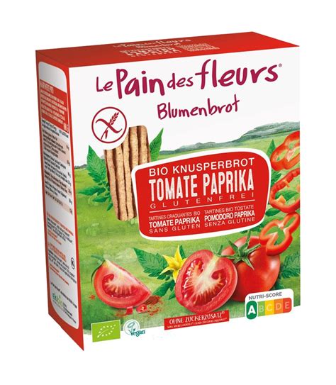Tartines Craquantes Tomate Paprika BIO Le Pain Des Fleurs 150g