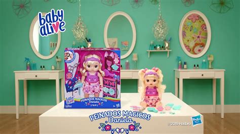 Muñeca Baby Alive Daniela Peinados Mágicos Hasbro YouTube