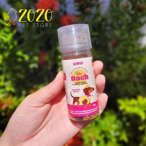 Topper Booster Saborizante 100 Natural Para Racao E Alimentacao Caes