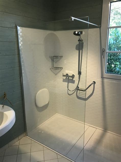 Salle De Bain PMR Contemporary Bathroom Angers By SAMO Houzz IE