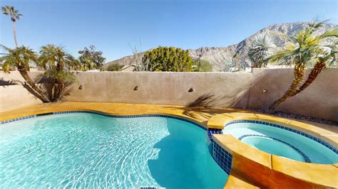 Cool La Quinta Cove Adobe Style Pool Mountain View Home Matterport