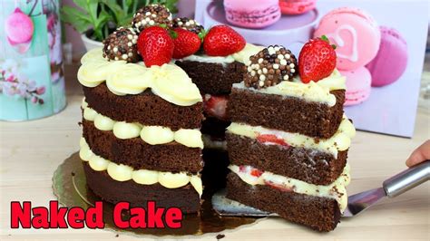 Naked Cake De Chocolate Brigadeiro Branco Cakepedia YouTube