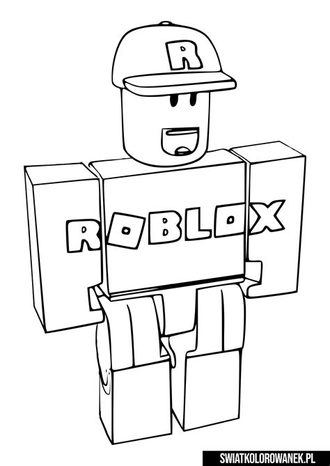 Kolorowanki Roblox Pobierz za darmo ŚwiatKolorowanek pl