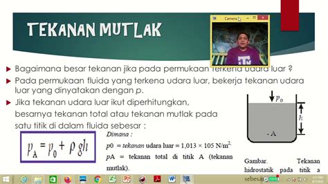 Materi Fluida Statis Tekanan Hidrostatis Pascal Dan Archimedes YouTube