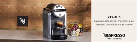 Nespresso Professionnel Machine à Café Zenius 200 capsules SAV 1