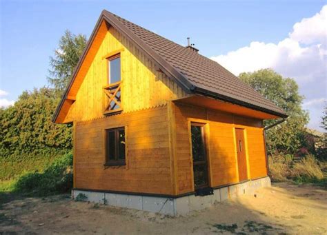 80 000zł domy drewniane domy szkieletowe domek letniskowy domek 35mkw