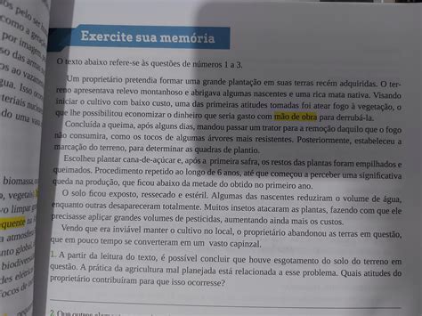 A partir da leitura do texto é possível concluir que houve