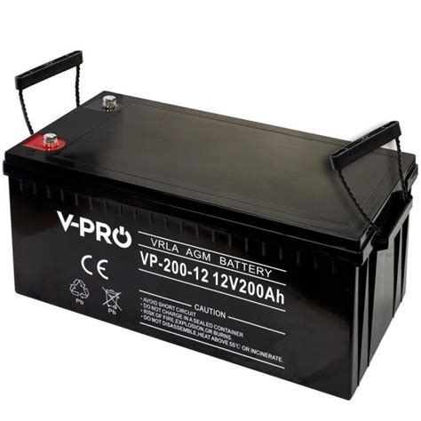Akumulator bezobsługowy VPRO VRLA AGM 12V 200Ah Volt Polska