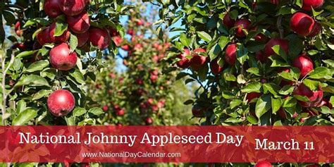 National Johnny Appleseed Day 2024 Lucky Rozina