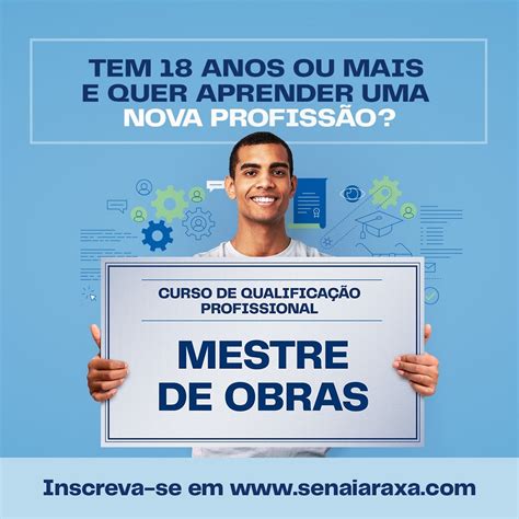 Qualifica O Profissional Cbmm E Senai Arax Abrem Inscri Es