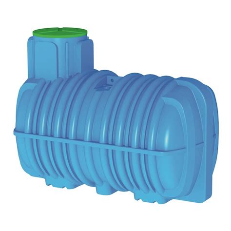 Cuve CEFS 3000 L à enterrée pour la récupération d eau de pluie