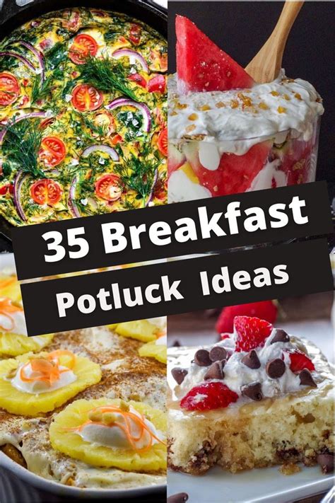 Delicious Breakfast Potluck Ideas
