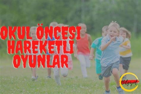 Okul Öncesi Hareketli Oyunlar Eğitici ve Eğlenceli 16 Adet Bilgiyol
