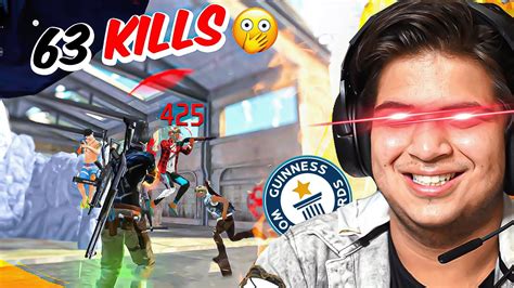 1 VS 6 ON LIVE Close To Break World Record 63 Kills YouTube