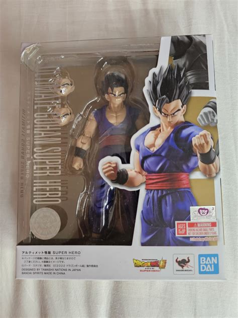 S H Figuarts Ultimate Gohan Super Hero Hobbies Toys Toys Games On
