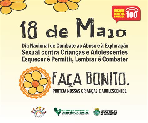 Prefeitura lança campanha alusiva ao Dia Nacional de Combate ao Abuso e