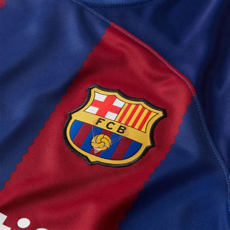 Maillot FC Barcelone Domicile 2023 24 Sur Foot Fr