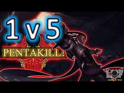 Epic 1v5 Pentakill Montage 13 Lucian Katarina Renekton Illao