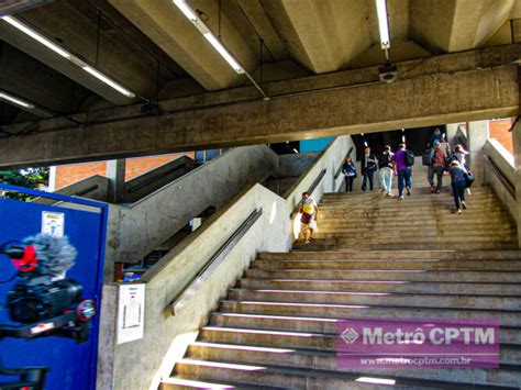 Confira as obras de melhorias na estação Comandante Sampaio da Linha 8