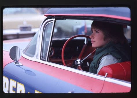 Rosanna Arquette Driving Vintage Hot Rod Car Original Mm Transparency