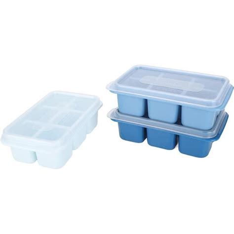 Bac À Glaçons En Silicone 6 Compartiments De Qualité Alimentaire Carré