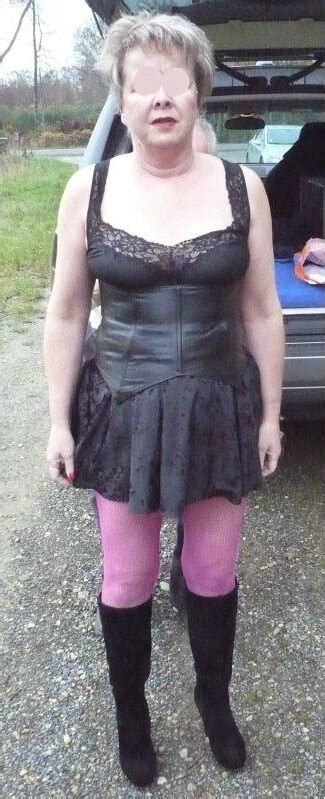 Tenue de pute pour sortie avec mon Maitre Marie Noëlle Soumise