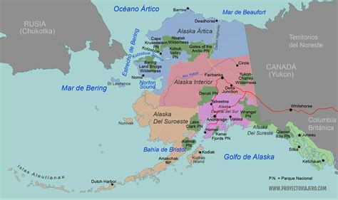 Mapas De Alaska Atlas Del Mundo