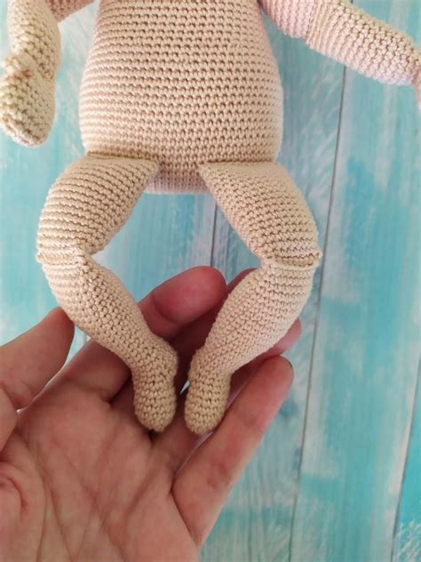 Crochet Amigurumi Soft Baby Doll BODY PATTERN Pdf In English Etsy