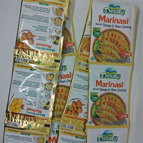 Jual Desaku Marinasi Bumbu Tempe Dan Ikan Goreng Desaku Kunyit Bubuk