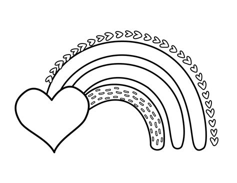 Dibujos De Arco Ris Para Colorear E Imprimir Coloringonly